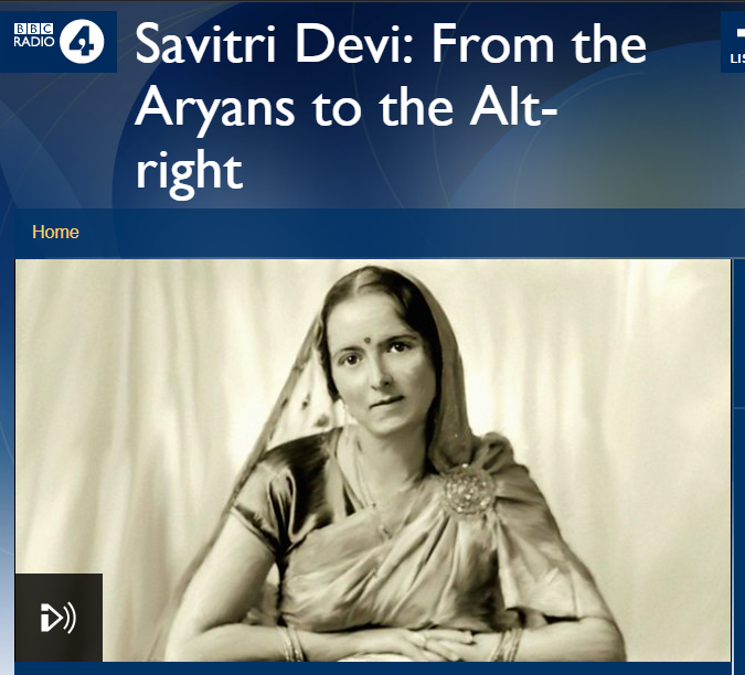 Greg Johnson Interviewed About Savitri Devi on the BBC