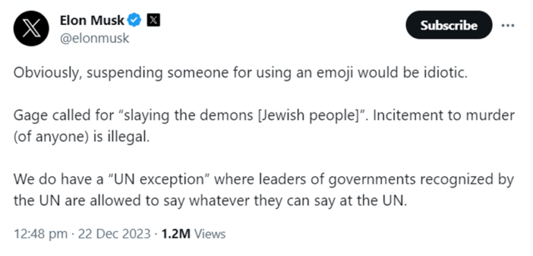 Nick Fuentes Should Not be Reinstated on Twitter/X